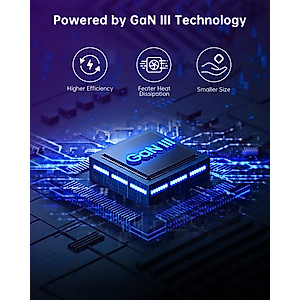 35W USB C Charger Block, NOVOO GaN III iPhone Charger USB C Brick Foldable Wall Charger Fast Charging Adapter for Mobile iPhone 14/14 Plus/14 Pro/14 Pro Watch/Galaxy, Pixel 4/3, iPad/iPad Mini