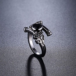 Purreen SAO Kirito Elucidator Dark Repulser Sword Art Online Infinity Moment Kirigaya Kazuto Ring (9)