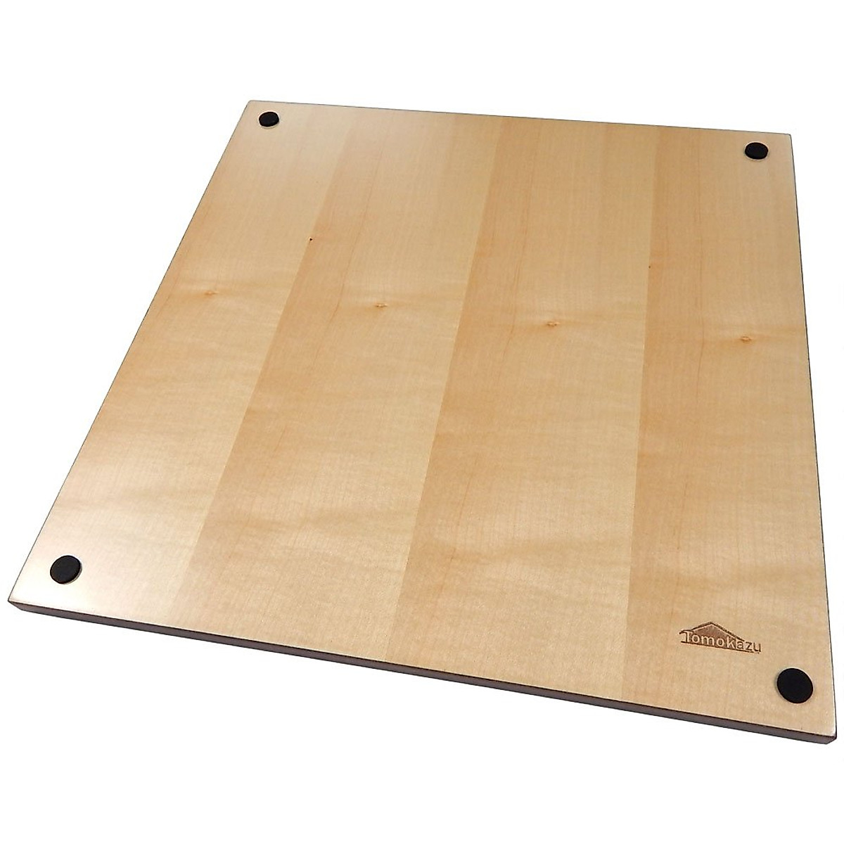 Erebus Chess Board with Inlaid Mahogany Wood, Medium 13 x 13 Inch, Board Only