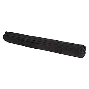 Exceart Flute Carrying Bag Portable Lightweight Flute Case Mini Saxophone Bag Oxford Fabric Waterproof Bags for Music Instrument Black