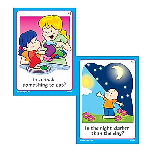 Super Duper Publications | Yes or No? Fun Deck Flash Cards | Educational Learning Resource for Children