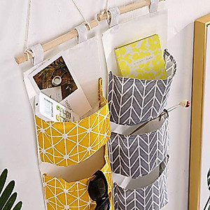 NARFIRE 3Pcs Door Storage Box Hanging Large Capacity Storage Box for Socks Toys Shoes