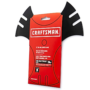Craftsman SBD 9-Inch Tri-Arc Edger Blade, Black