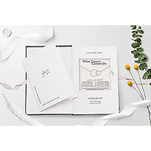 HOPE LOVE SHINE Gifts for Women for Courage Against Cancer - Inspirational Gifts for Women - Strength Jewelry for Women with Thoughtful Poem - Sterling Silver Necklace