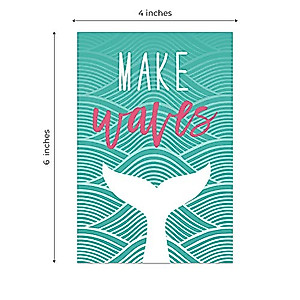 Canopy Street Motivational Quote Postcards / 25 Inspirational Postcards / 4" x 6" Encouraging Note Cards/Uplifting Bright Card Designs/Made In The USA