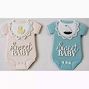 Baby Clothes Metal Die Cuts,Cutting Dies for Card Making Clearance,Embossing Dies for Scrapbooking, DIY Album Paper Cards Art Craft Decoration