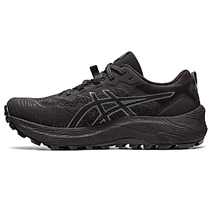 ASICS Women's Gel-Trabuco 11 GTX Running Shoes, 9.5, Black/Carrier Grey