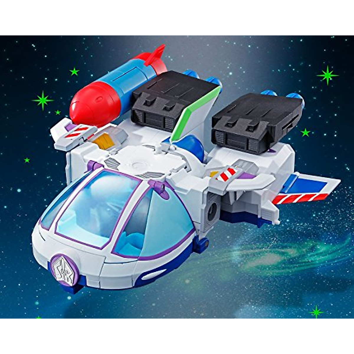 TAMASHII NATIONS Bandai Nations Buzz the Space Ranger Robo Chogattai "Toy Story", Multicolor, 9 inches