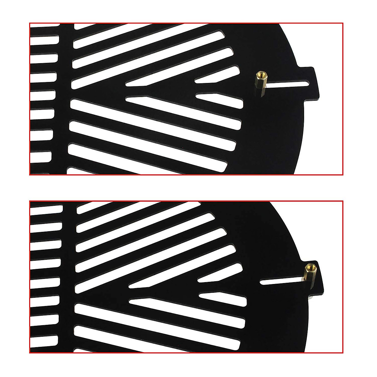 Astromania Bahtinov Mask Focusing Mask for Telescopes - FM180mm for a Tube Outer Diameter (OD) from 195mm-240mm - can be Mounted with The Brass Screws Inside or Outside The drawtube