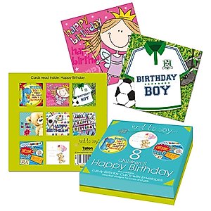 Just to Say Boxed Children's Birthday Card (Pack of 8)
