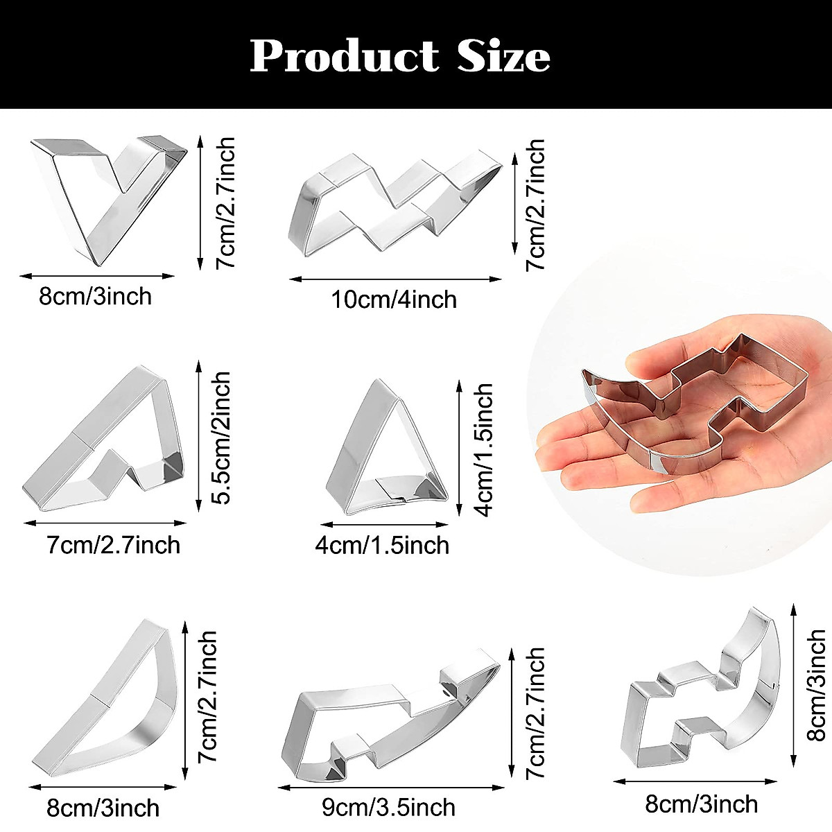 10 Pieces Halloween Pumpkin Carving Kit Stainless Steel Carver Set Pumpkin Carving Stencils Metal Carving Stencils, Simple Safe Carving Tools for Kids & Adults