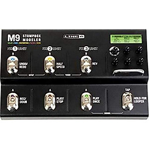 Line 6 M9 Stompbox Modeler Guitar Multi Effects Pedal,Black