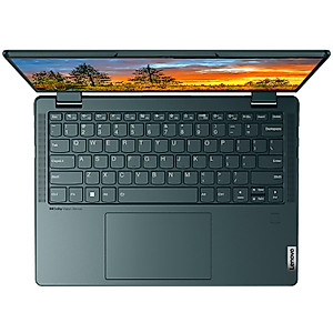 Lenovo 2023 Yoga 6 2-in-1 Touchscreen Laptop, 13.3" WUXGA (1920x1200) Laptop, AMD Ryzen 5 7530U(Beat i7-1255U), 8GB RAM, 256GB SSD, 12.5H of Use, Backlit KB, Fingerprint, WiFi 6, Win 11 Home