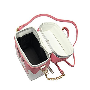 LUI SUI Cute Strawberry Milk Box Cross Body Purse Bag Cellphone Shoulder Bags Card Holder Wallet Purse