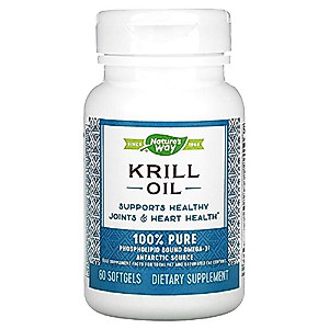 Natures Way Krill Oil Neptune 500Mg 60 Sg