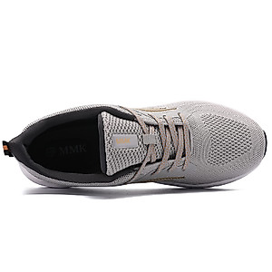 Pulltop Platform Trail Running Shoes Women Comfortable Walking Shoes Lace Up Casual Arch Support Shoes Comfort Non Slip Gym Athletic Shoes for Women Rock Size 9.5