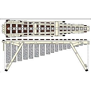IE African Marimba Plans DIY Wood Xylophone Musical Instrument Build Your Own