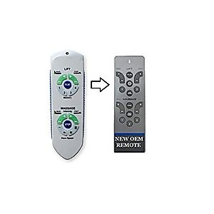 Replacement Remote Compatible with the Ergo Advance RC WM 101 (New 2020 Version) for Adjustable Beds