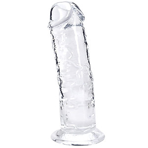 12.5 * 2.3 Inch Huge Dildos Realistic Clear Dildo with Strong Suction Cup Hands-Free Huge Dong Big Size Adult Sex Toy for Women or Men Anal Dildo
