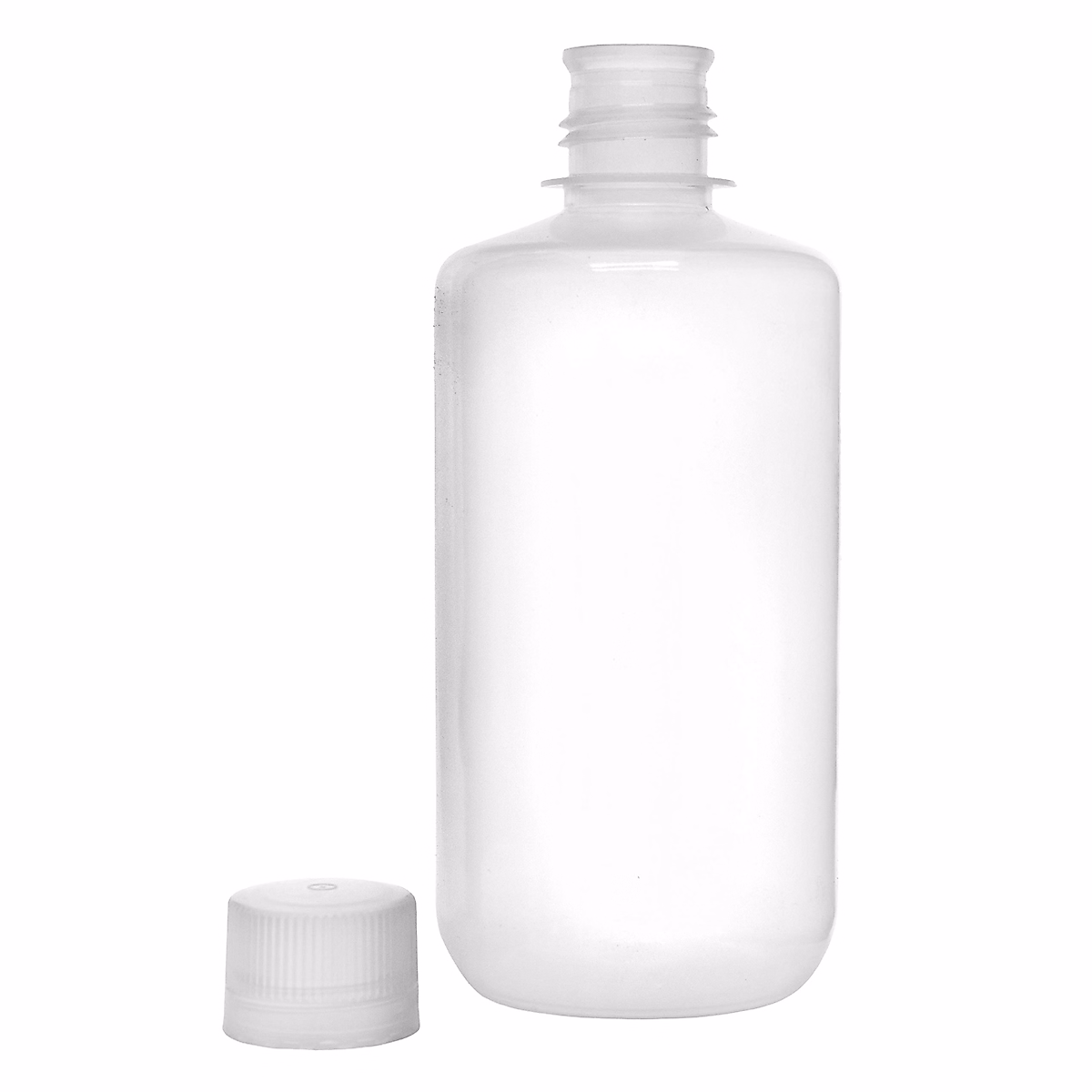 EISCO Reagent Bottle, 1000ml - Narrow Mouth with Screw Cap - Polypropylene - Translucent