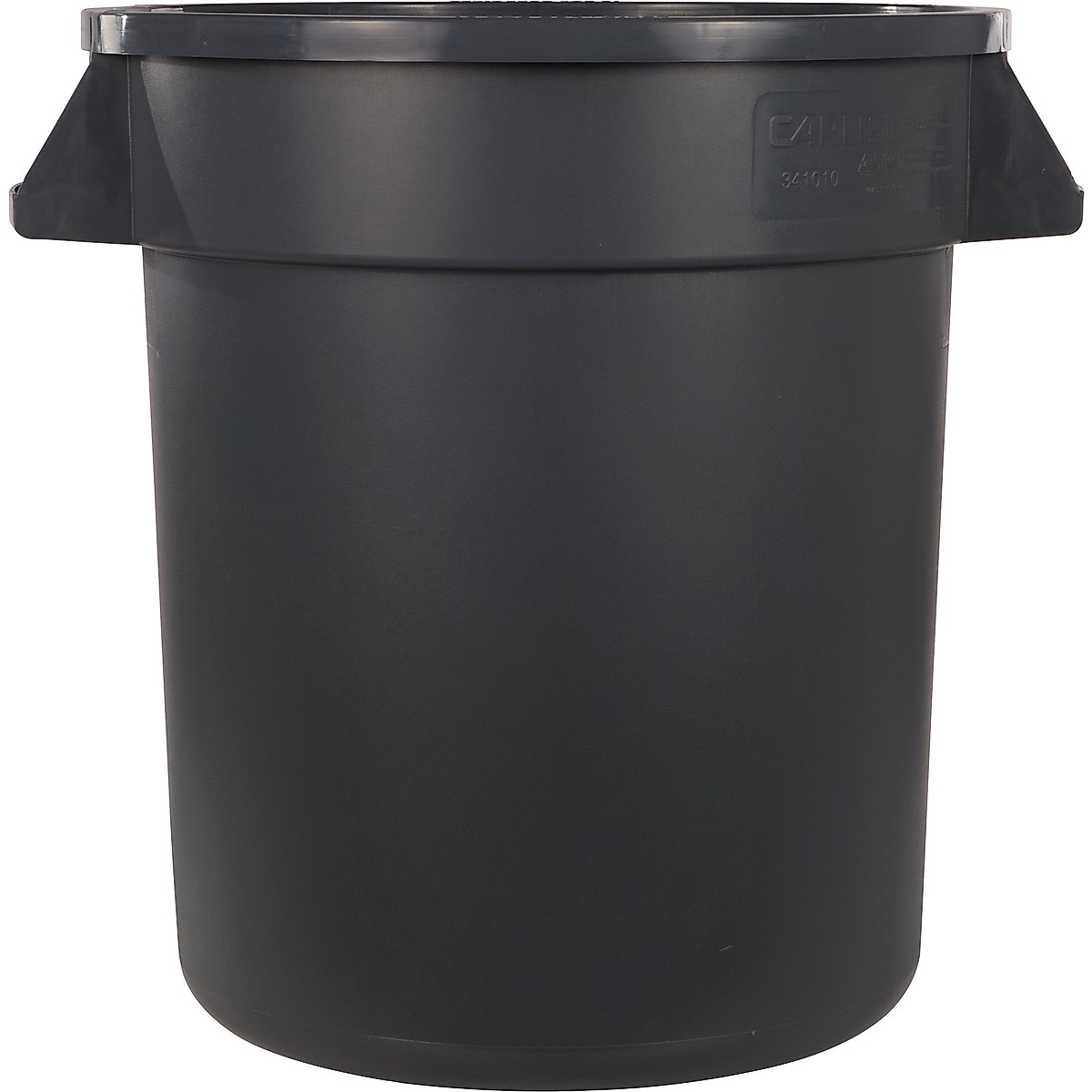 Carlisle FoodService Products 34101023 Bronco Round Waste Container Only, 10 Gallon, Gray