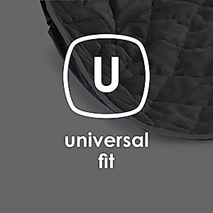 Diono Ultra Dry Seat, Child Car Seat Pad With Waterproof Liner - Potty Training Seat Pads for Infants Baby and Toddlers, Multi-Use for High Chair, Car Seats and Strollers, Machine Washable, Gray