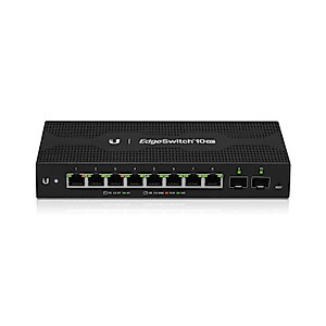 Ubiquiti Networks EdgeSwitch 10XP, Managed 10-Port Gigabit Switch with PoE (ES-10XP)