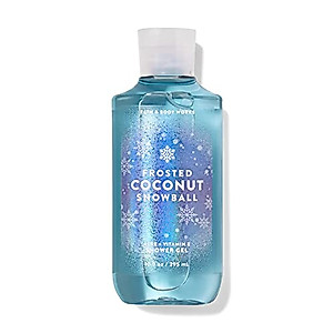 Bath and Body Works Frosted Coconut Snowball Shower Gel 10 Ounce Full Size