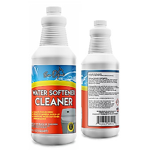 Evo Dyne Water Softener Cleaner (32oz), Made in USA - Restores Softener Efficiency | Cleanser for Softeners | Removes Contaminants & Extends Water Softener Life (32-ounces)