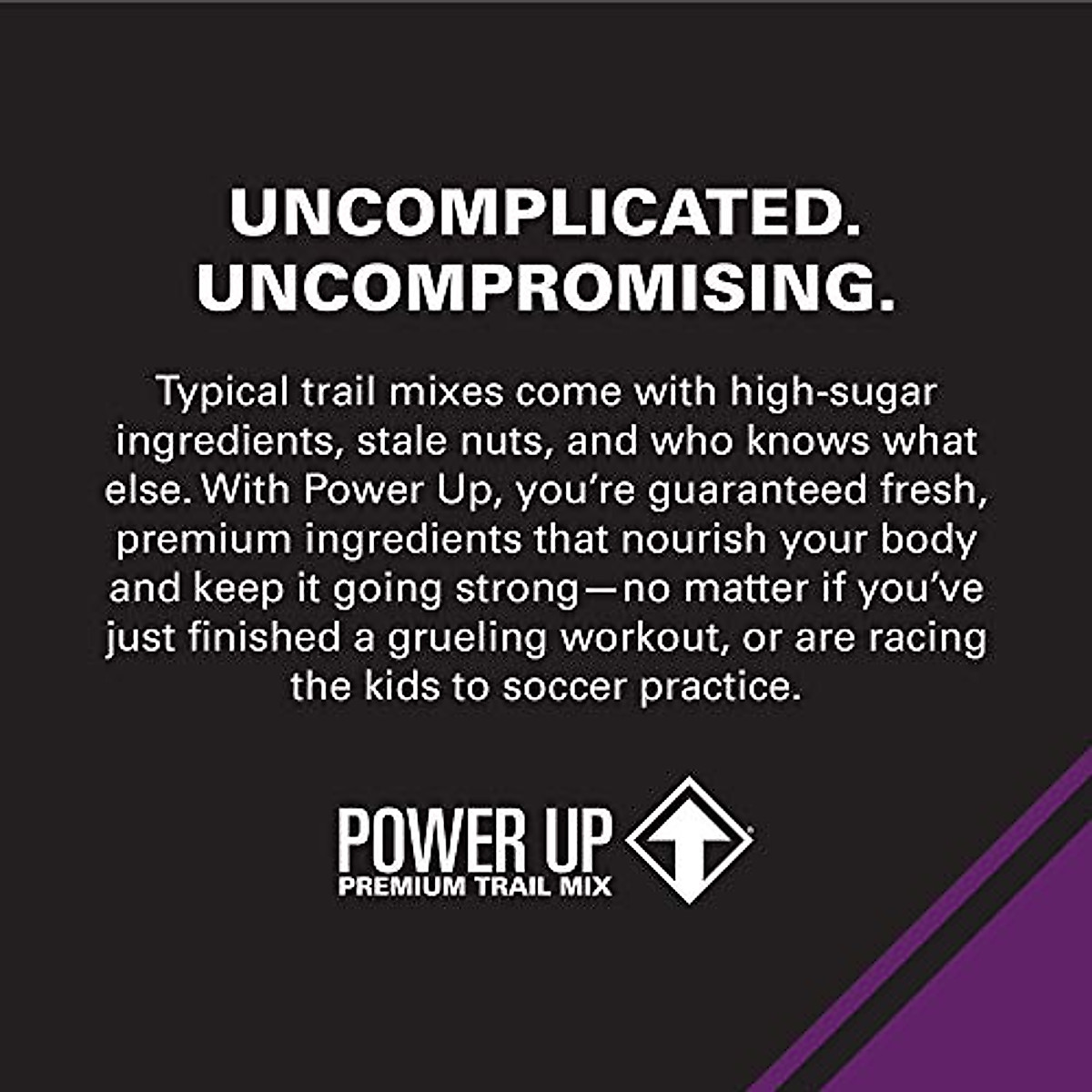 Power Up Premium Trail Mix - Protein Packed 14oz, No Added Sugar, Made Without Peanuts, Gluten Free, Vegan, Non-GMO