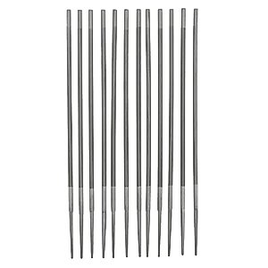 Hipa (Pack of 12 3/16-Inch (4.8 mm) Professional Round Chainsaw Chain Sharpening Files for Chainsaw with .325 Pitch Chains, Replace for Oregon 70503