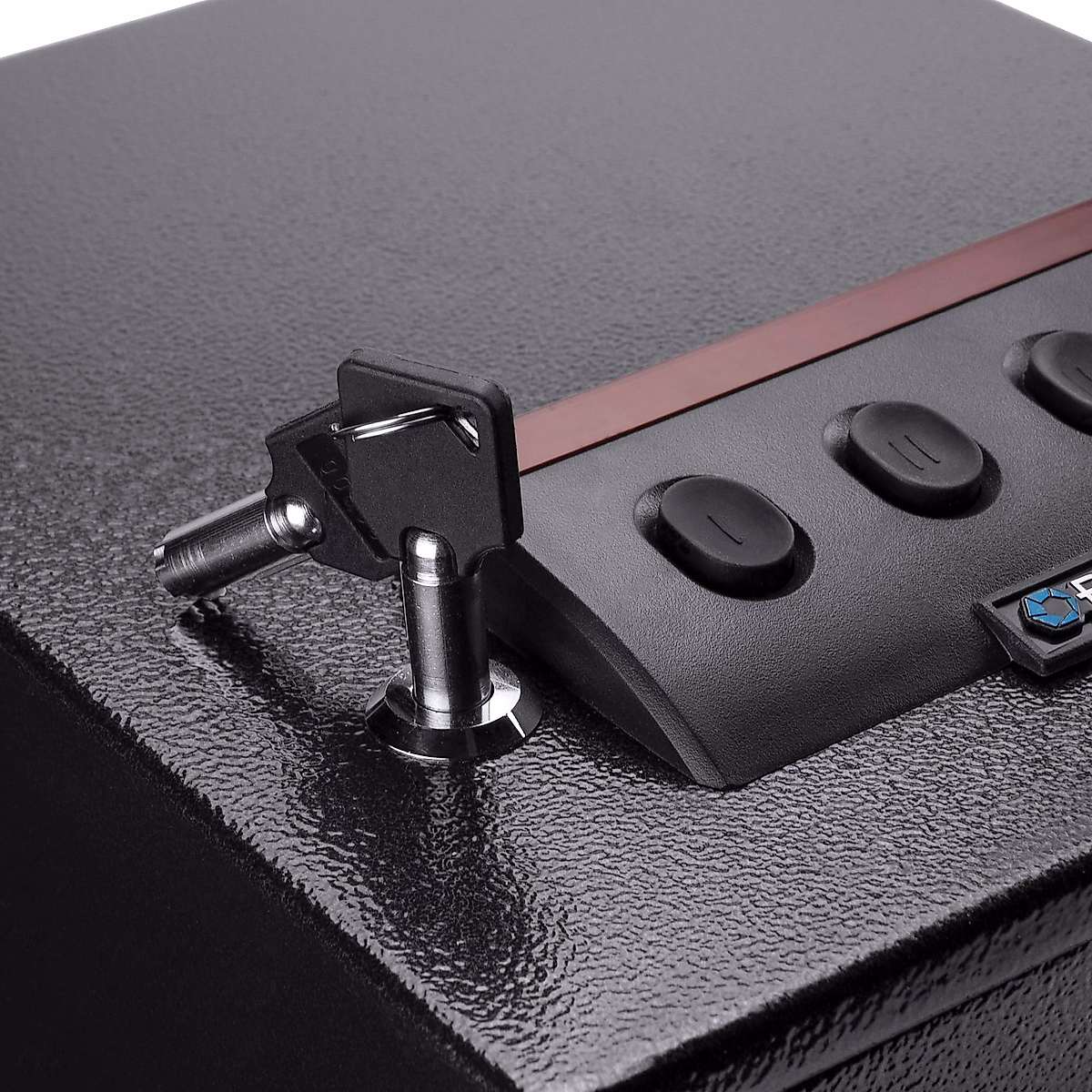 BARSKA AX12432 Quick Access Keypad Security Handgun Pistol Safe 0.23 Cubic Ft