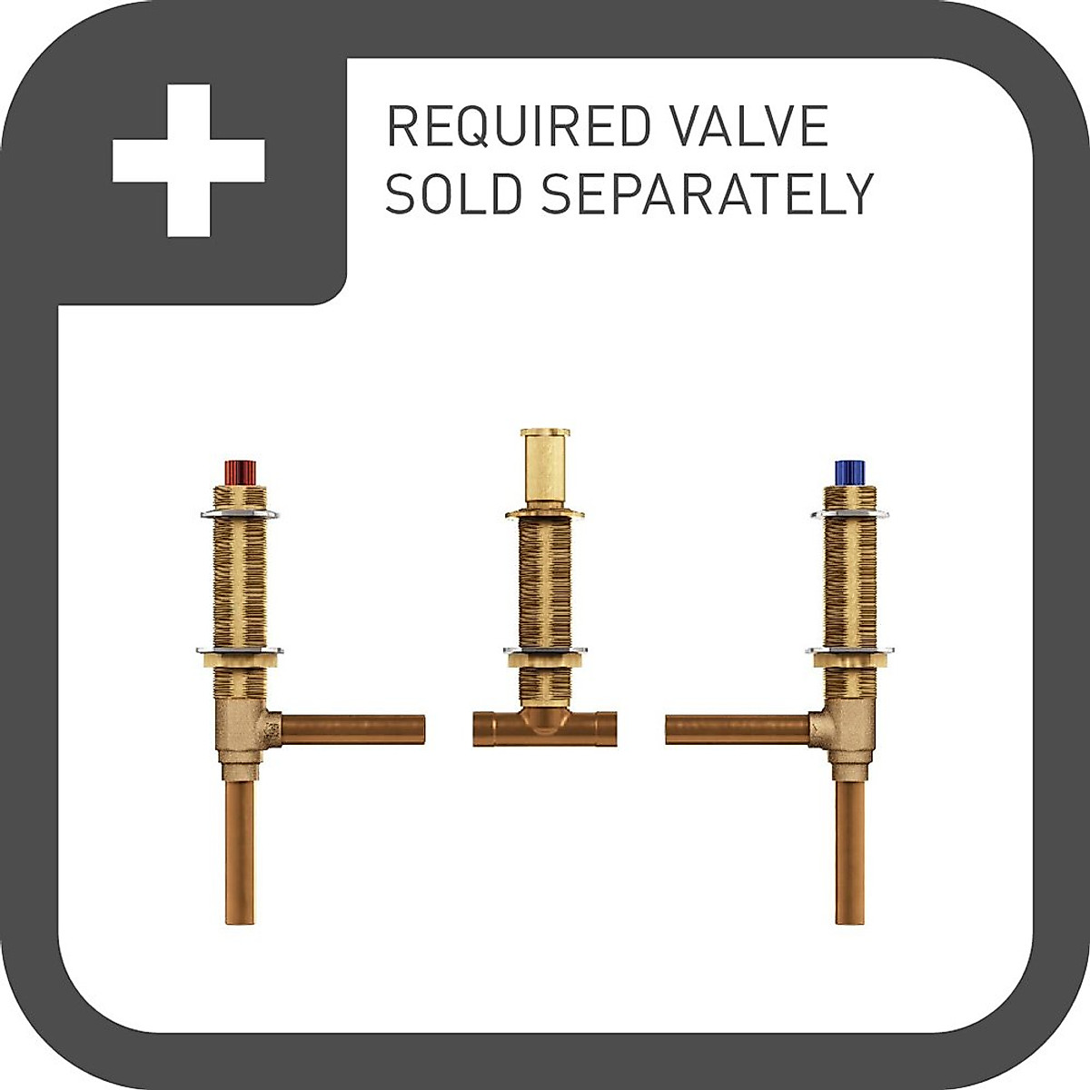 Moen TS983BN Doux Two-Handle Roman Tub Faucet, Valve Required, Brushed Nickel