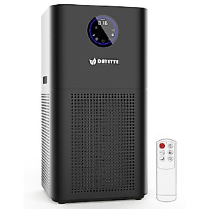 Dayette Air Purifier for Home Pets Dander in Bedroom, Covers Up to 4000 ft², 4-in-1 Filter with HEPA sleep mode, Remove Dust Smoke Pollutants Odor (AP403)