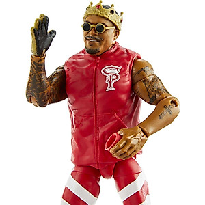 WWE Montez Ford Elite Collection Series 81 Action Figure 6 in Posable Collectible Gift Fans Ages 8 Years Old and Up​