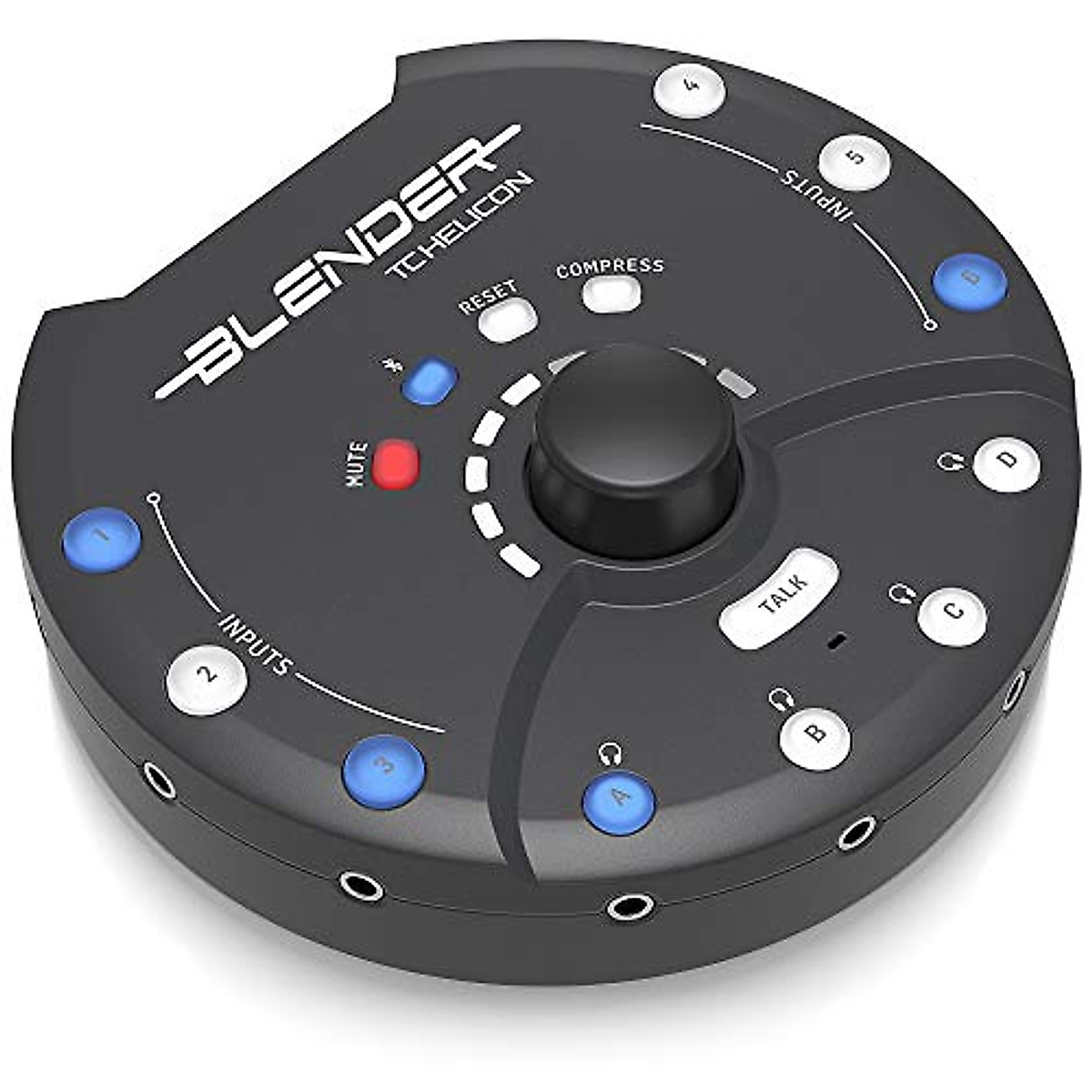 TC Helicon BLENDER Portable 12 x 8 Stereo Mixer with 12 x 2 USB Audio Interface and Remote Control