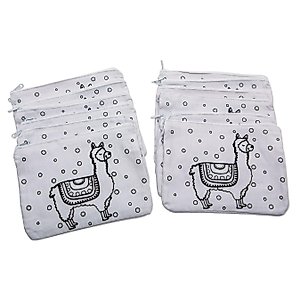 Velvet Art Canvas Llama Pouch (Pack of 12)