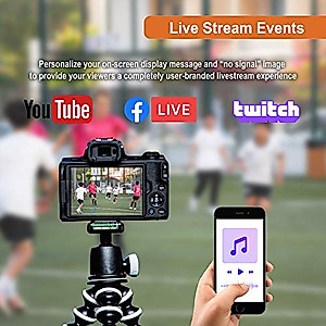 J-Tech Digital H.264 IPTV HDMI Video Encoder 1080P 60Hz for Live Stream Broadcast on YouTube, Facebook, Twitch, Supports RTSP, RTP, RTMPS, RTMP, HTTP, UDP, ONVIF Control App Available, Audio in
