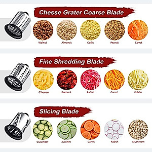 GVODE Meat Grinder & Slicer Shredder Attachments for KitchenAid Stand Mixer, Metal Meat Grinder with Sausage Stuffer Tubesand and Slicer Shredder Set, For Kitchenaid Mixer Attachments