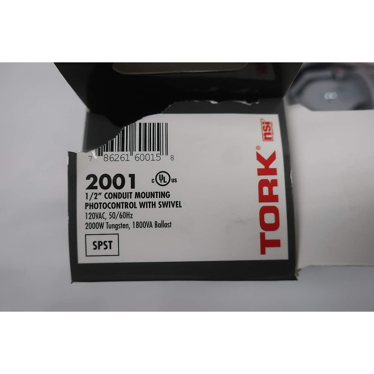 TORK 2001 PHOTOCONTROL W/Swivel 120V-AC D668902