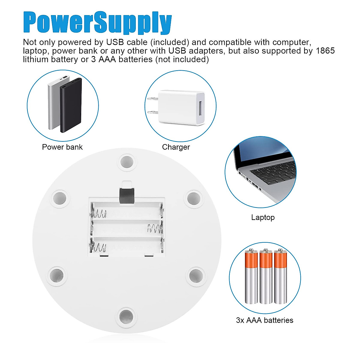 fotoconic Electric Motorized Turntable Rotating Display Stand, Remote Control Angle, Speed Direction, Various Rotation Mode, 11 Lbs Centric Loading, and 2 Pieces Magnetic Cover (4.75" & 8" Diameter)