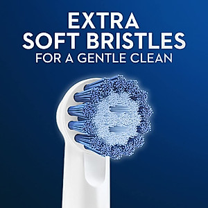 Oral-B Sensitive Gum Care Electric Toothbrush Replacement Brush Heads Refill, 2 Count