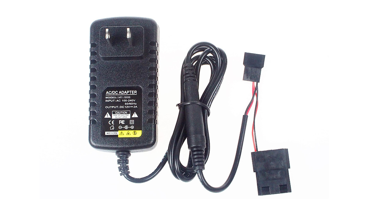 NOYITO DC 12V 2A Fan Adapter for Cooling Fans