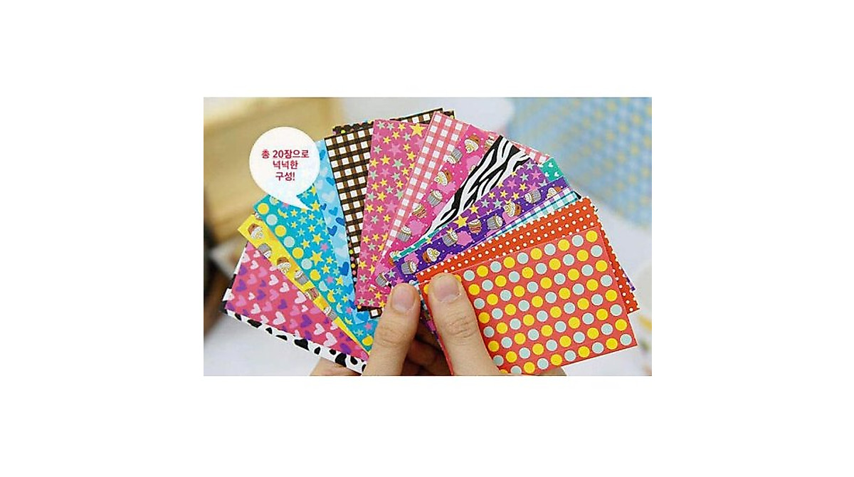 Vivid 20 PCS Stickers for FujiFilm Instax Mini