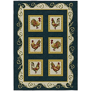 Dalyn Rugs Indoor/Outdoor Kendall KE4 Black Washable 8' x 10' Rug