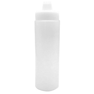 GARASANI 4 Hole Sauce Squeeze Condiment Bottles Dispenser (16.9oz - 500ml)