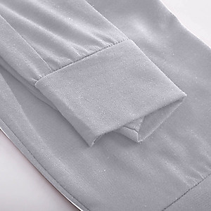 Boho Harem Pants Women High Waist Stretch Cargo Pants for Women Casual Military Army Cargo Combat Work Pants with Pockets Bootcut Trousers Gray M