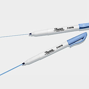 SHARPIE S-Note Creative Markers, Highlighters, Assorted Colors, Chisel Tip, 24 Count