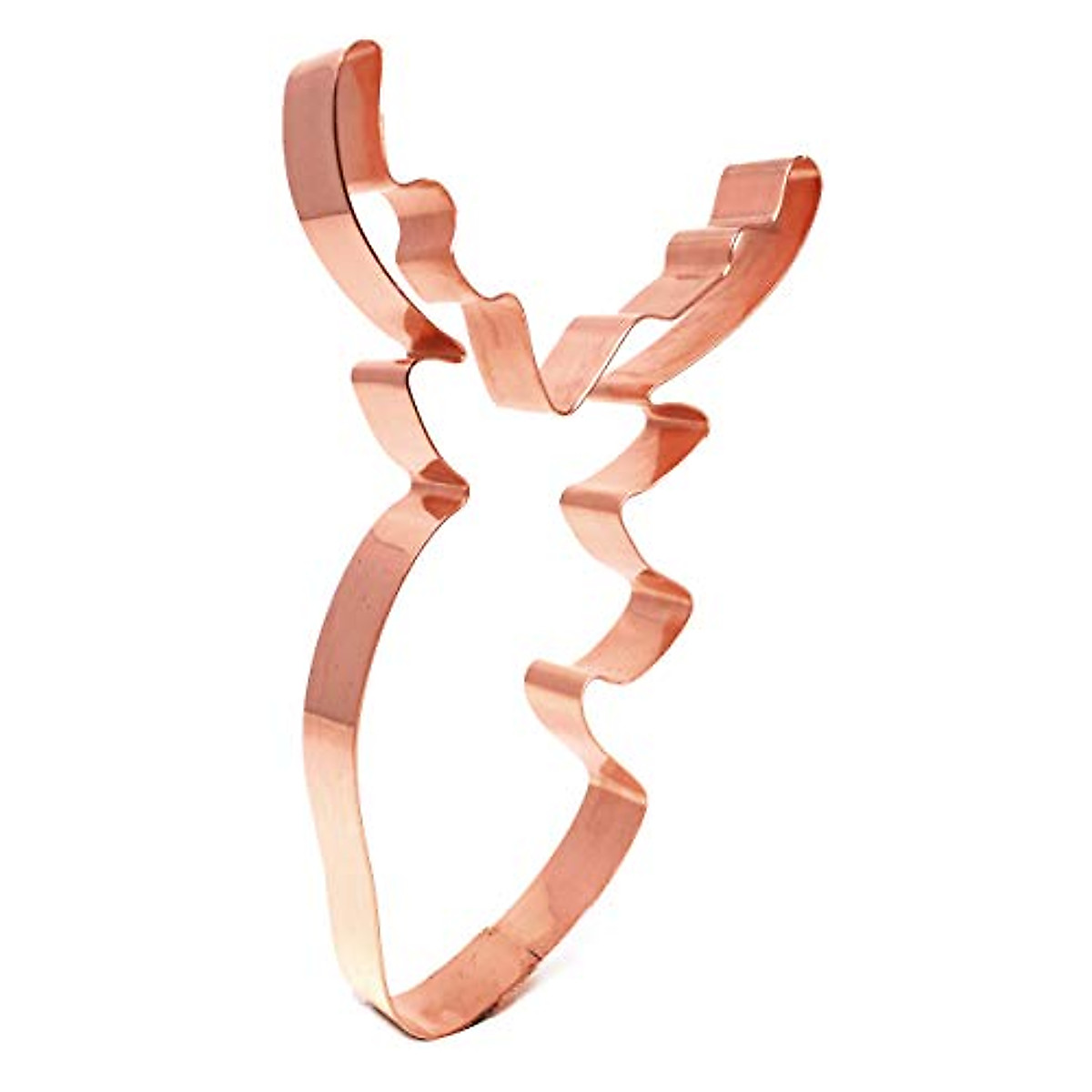 Large 6 Inch Tall Deer Hunters Trophy Buck Copper Cookie Cutter