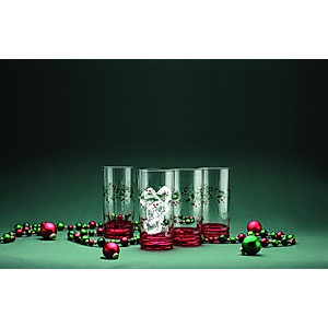 Pfaltzgraff Winterberry Cooler Glasses (20-Ounce, Set of 4)